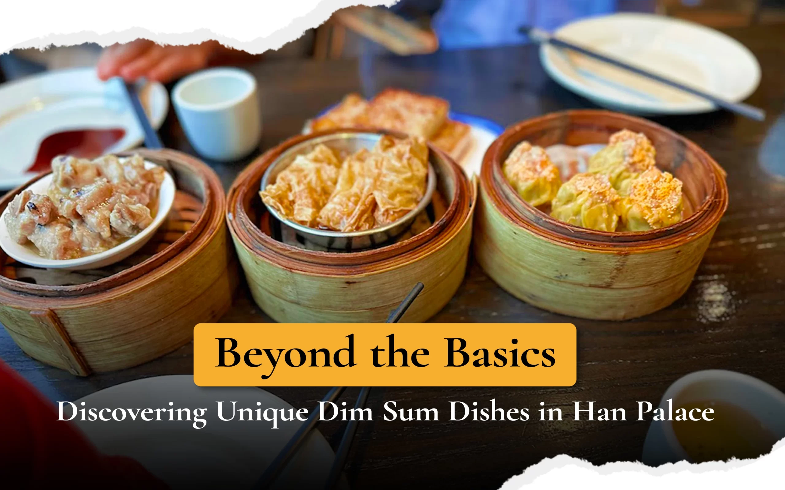 Taste Unique Dim Sum Dishes at Han Palace Mclean Restaurant